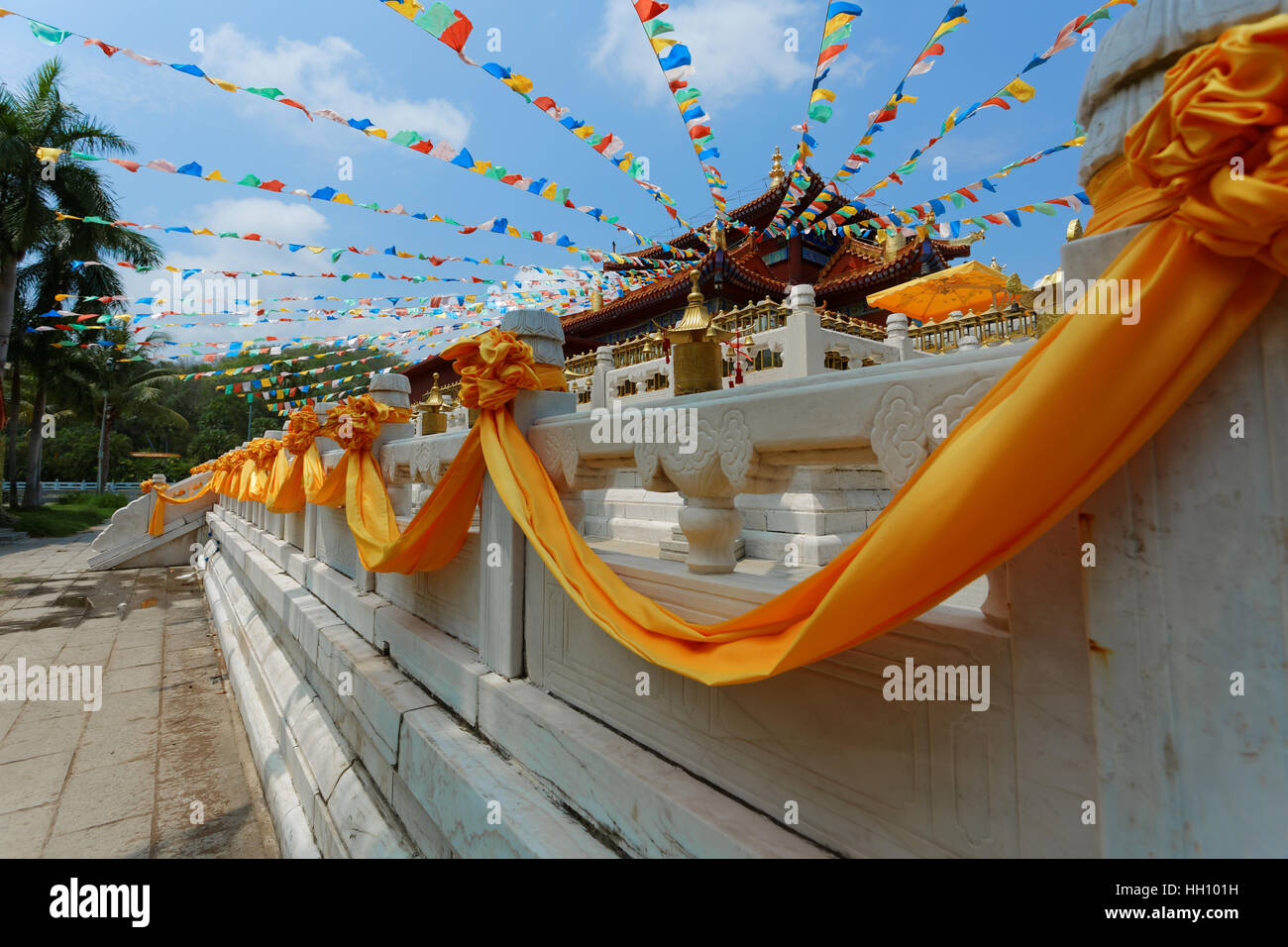 Nanshan Cultural Tourist Zone Stock Photo - Alamy