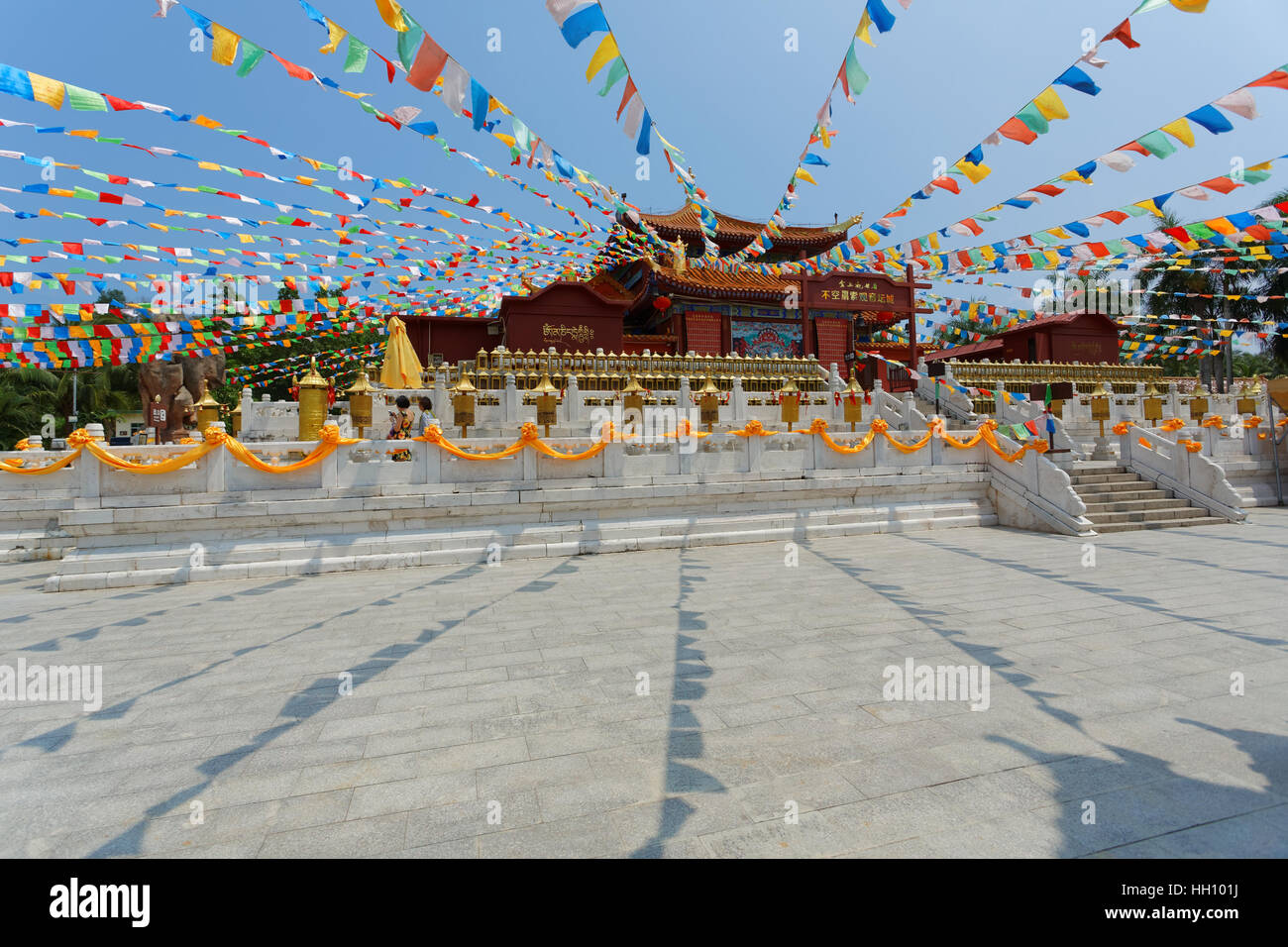 Nanshan Cultural Tourist Zone Stock Photo - Alamy