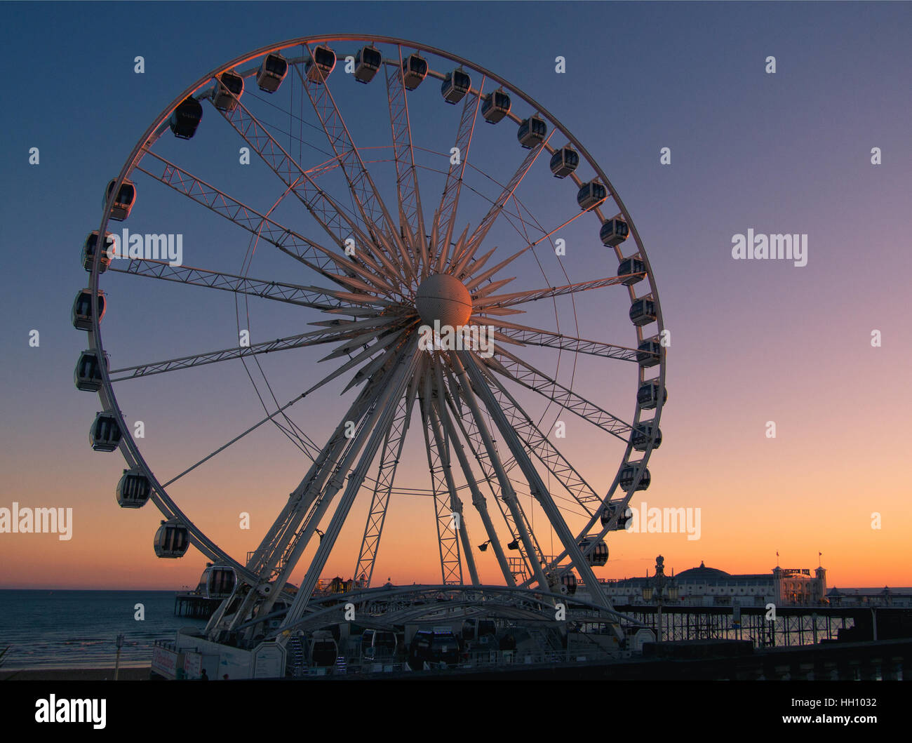 The Brighton Wheel in Brighton, East Sussex, England Stock Photo - Alamy