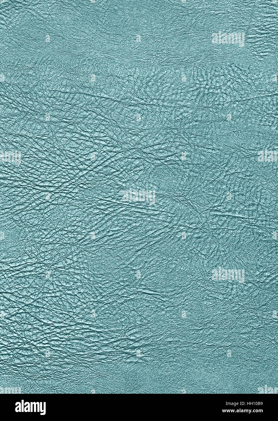 a full frame abstract blue leather background Stock Photo - Alamy