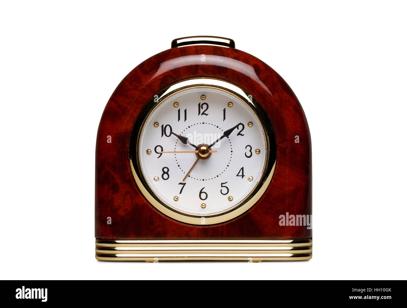 Special Juke-box Alarm clock isolated on white with clipping path Stock ...