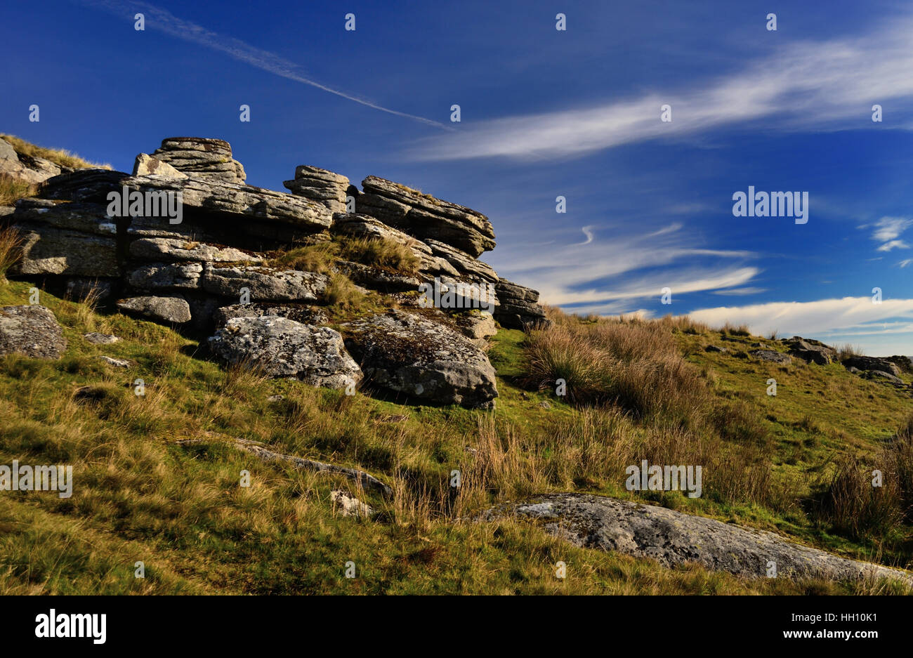 Tor tors granite rocky outcrop hi-res stock photography and images - Alamy