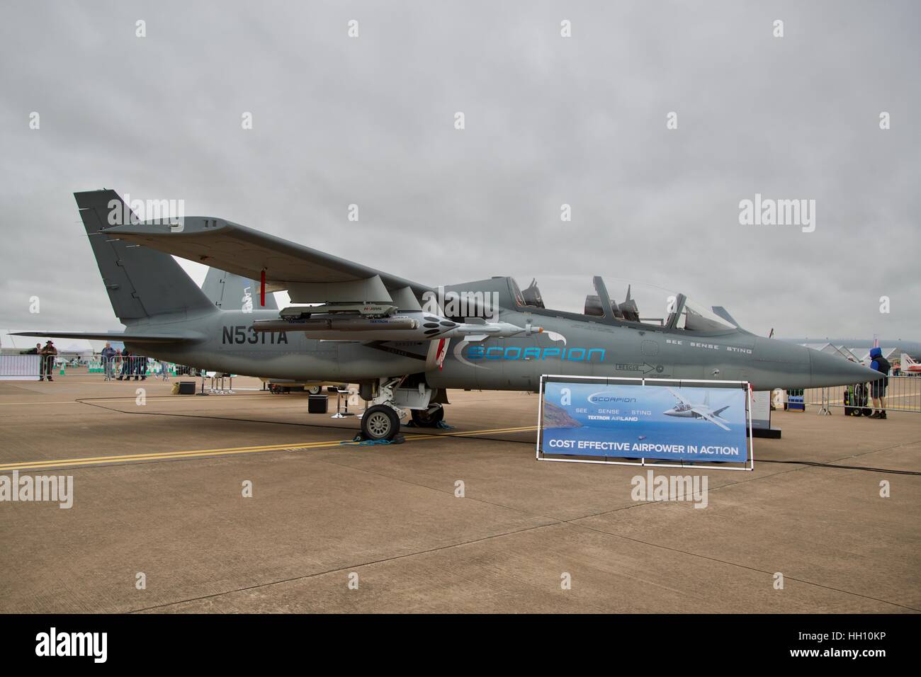 Textron Airland Scorpion Stock Photo - Alamy