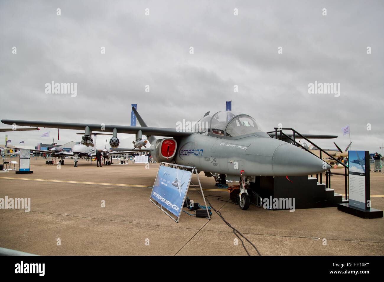 Textron Airland Scorpion Stock Photo - Alamy