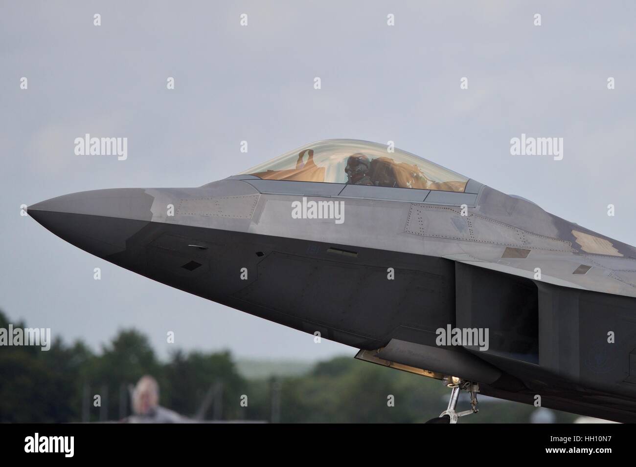 F22 raptor cockpit hi-res stock photography and images - Alamy