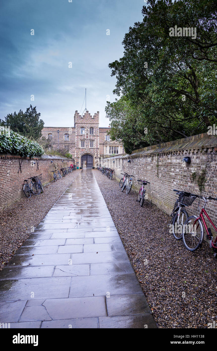 Jesus College Cambridge Entrance High Resolution Stock Photography and ...