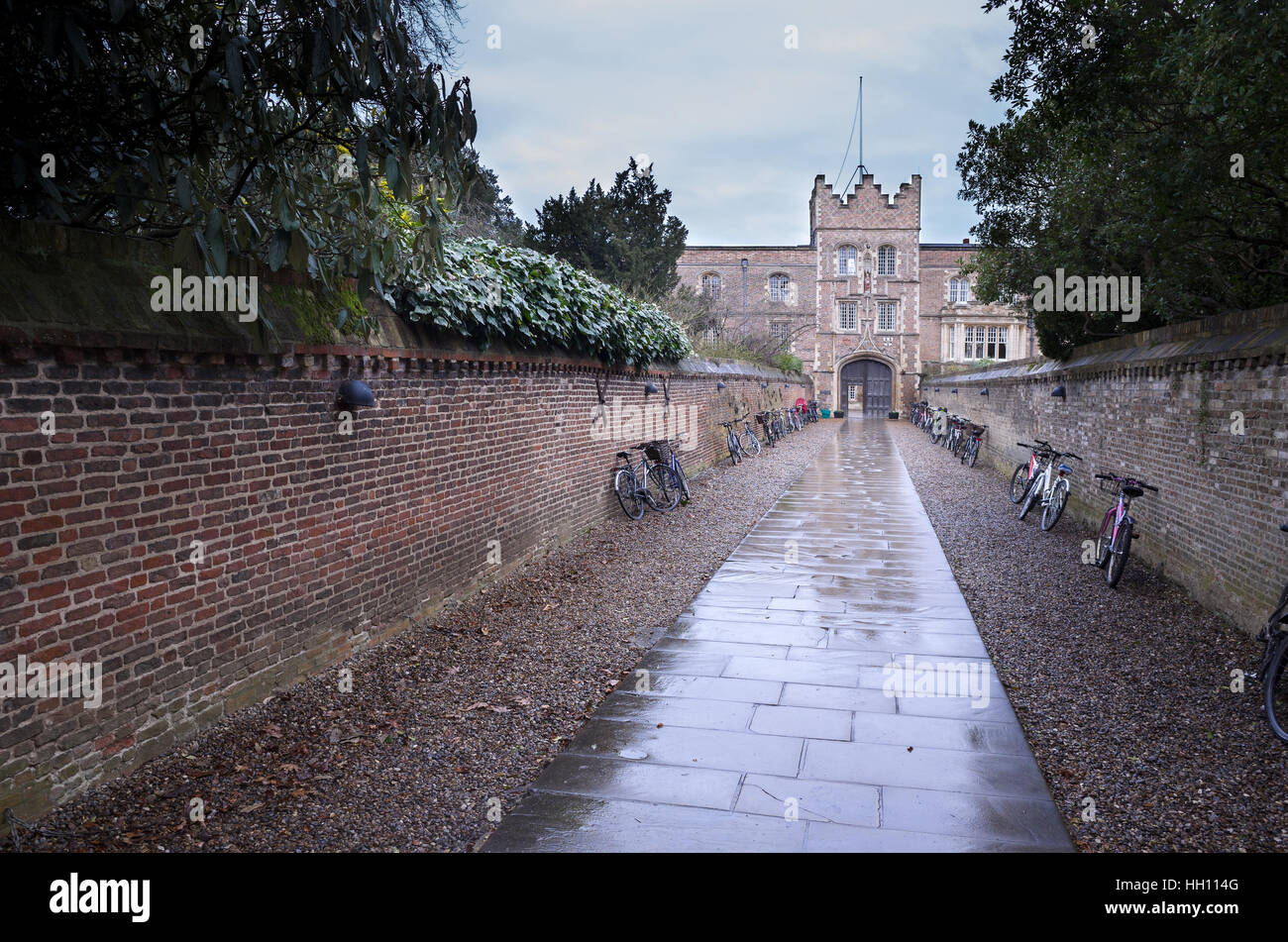 Jesus college at the university of Cambridge, England Stock Photo - Alamy