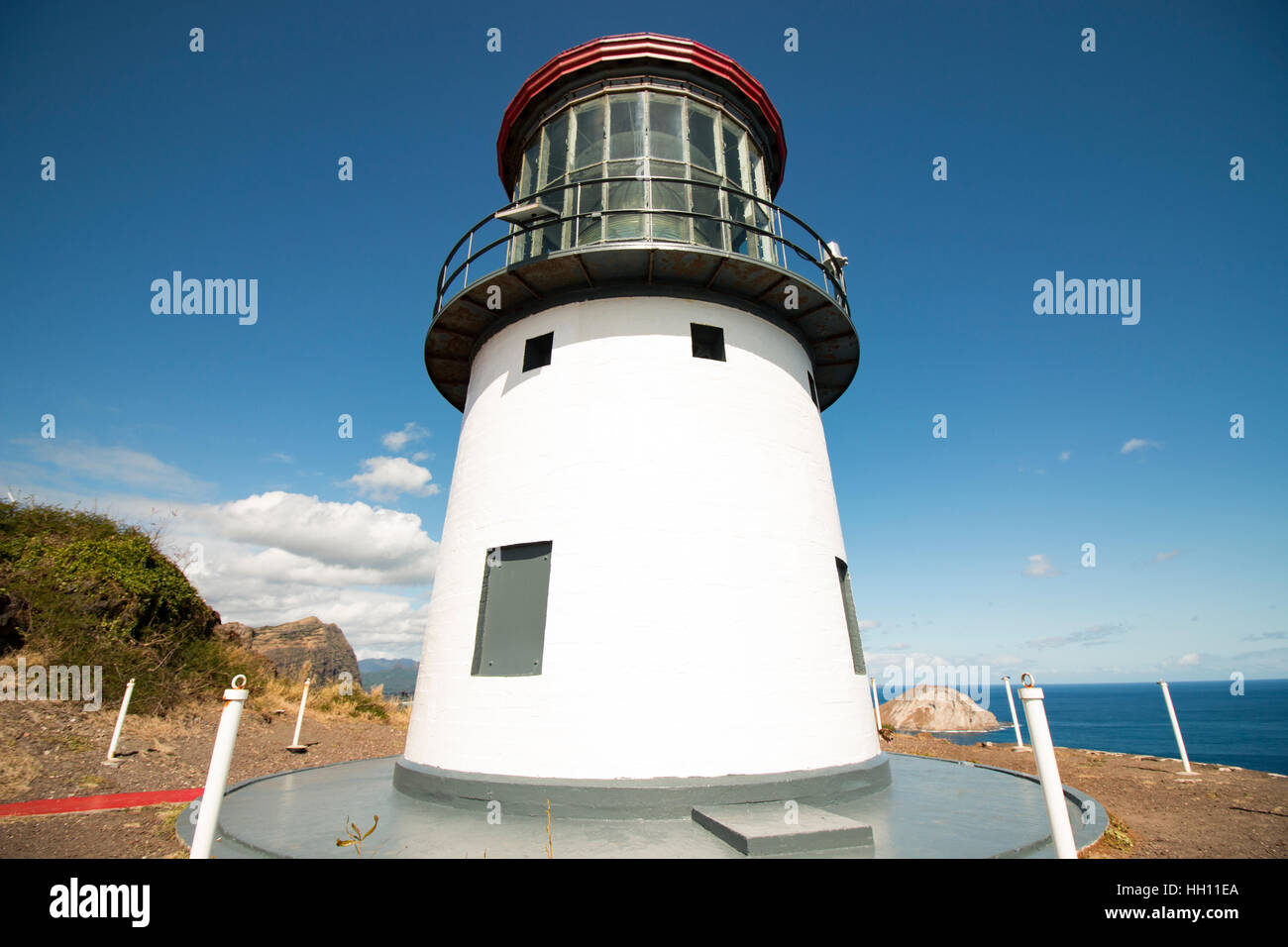 Makapu'u Lighthouse on Oahu Stock Photo - Alamy