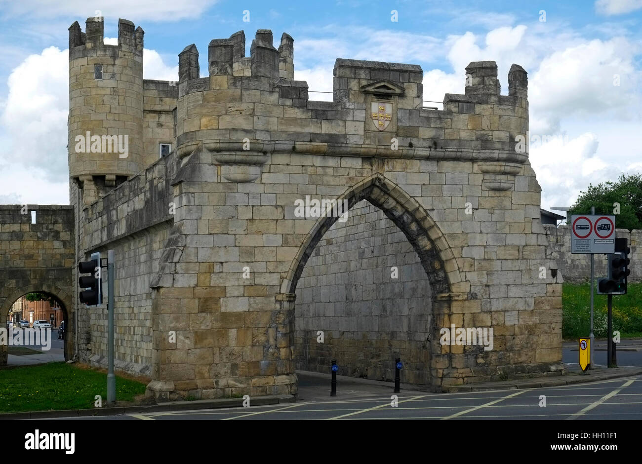 Walmgate York City North Yorkshire England UK United Kingdom Stock ...