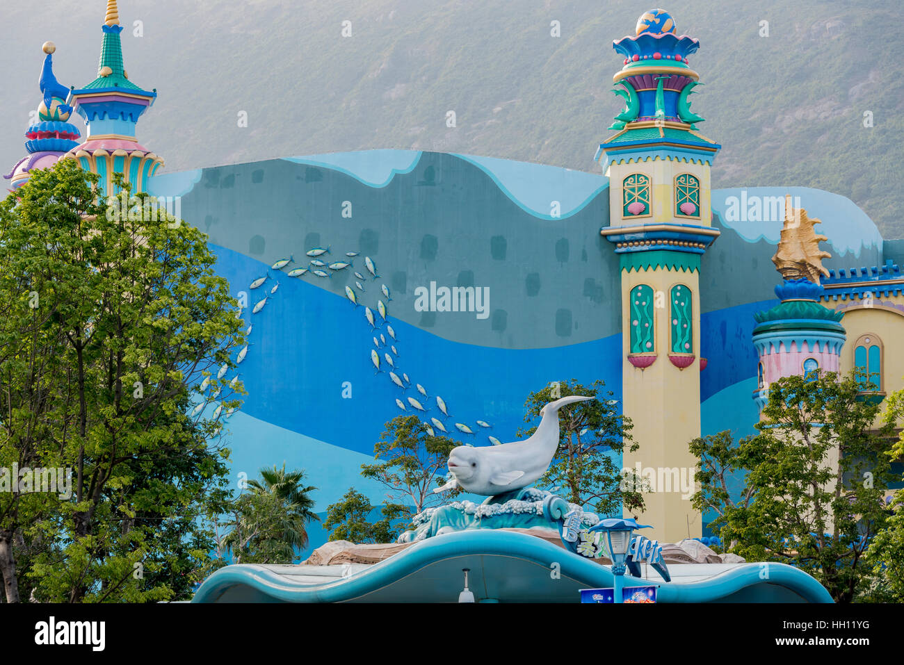 Asia, China, Zhuhai, Zhuhai Hengqin Chimelong Ocean Park, Chimelong ...