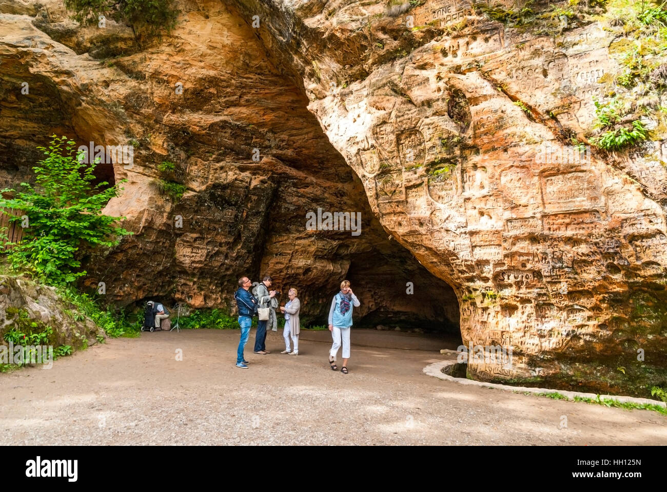 Gutmanis cave latvia hi-res stock photography and images - Alamy