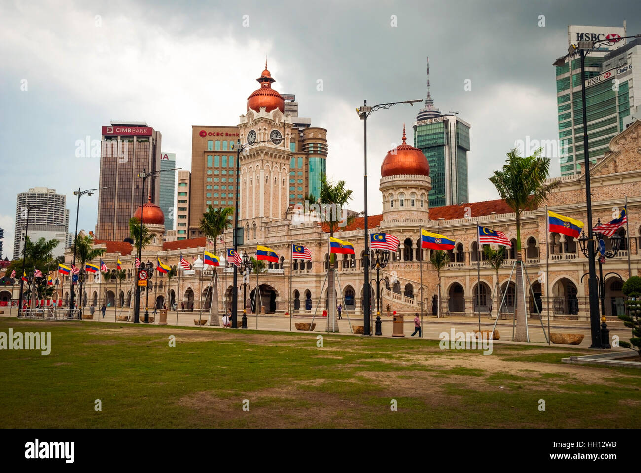 KUALA LUMPUR, MALAYSIA - NOVEMBER 15: Kuala Lumpur colonial style city ...