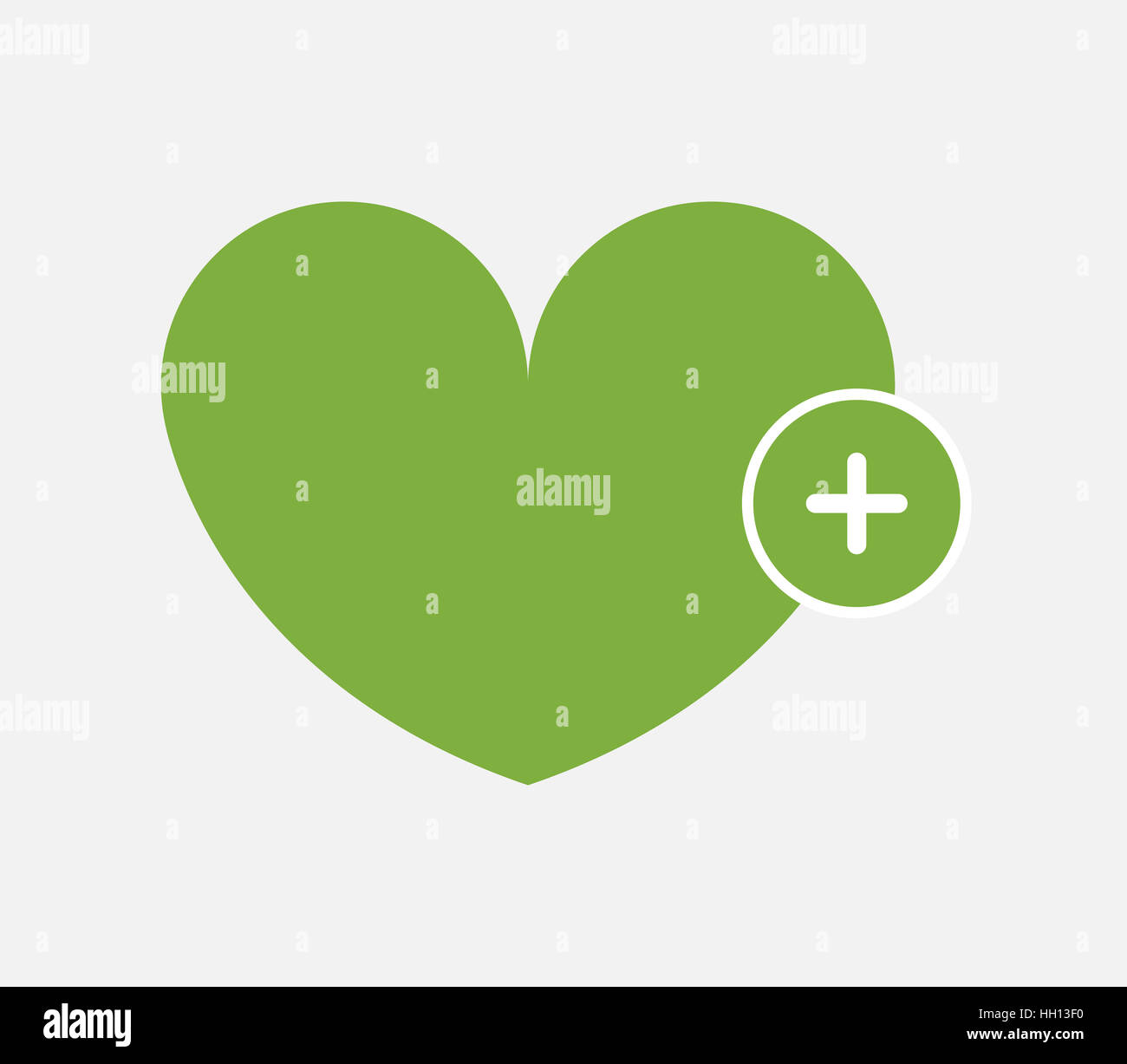 add icon heart Stock Photo - Alamy