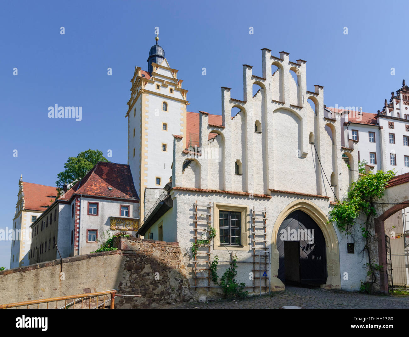 Colditz: Castle, , Sachsen, Saxony, Germany Stock Photo - Alamy