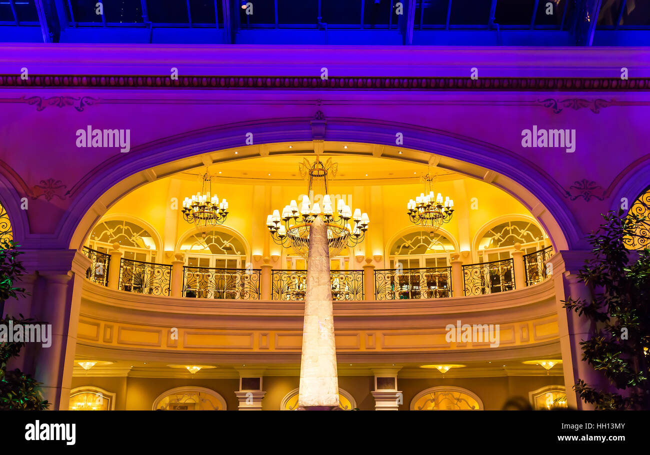 Famous american theater hall interior Stock Photo - Alamy