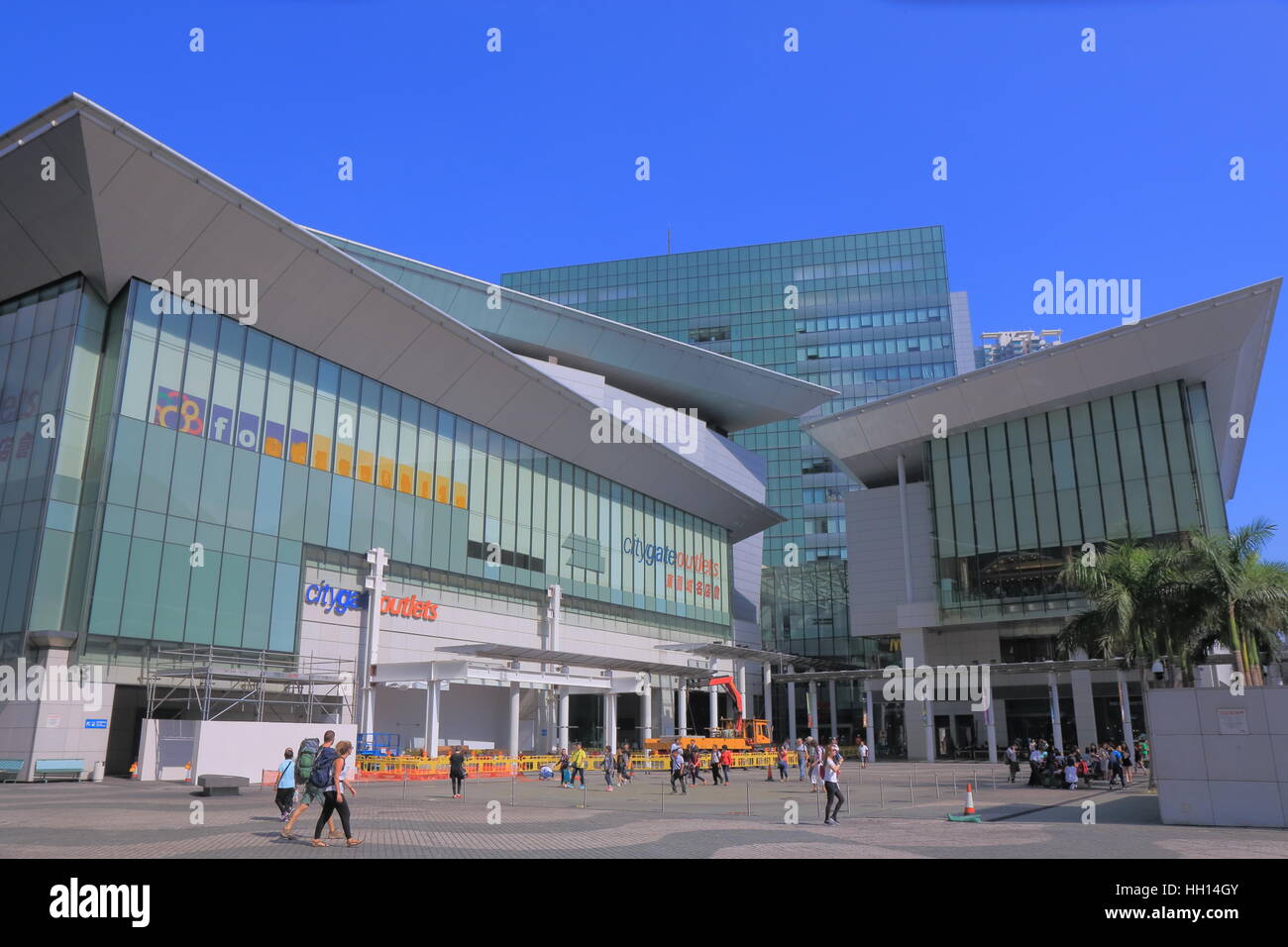 People visit Citygate outlet shopping mall in Hong Kong Stock Photo - Alamy