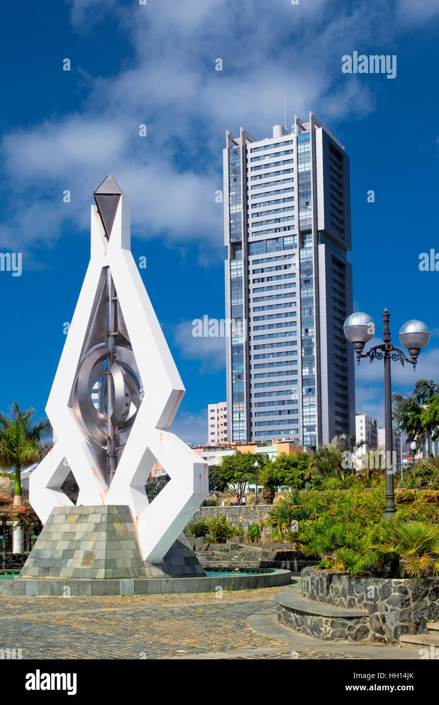 Buildings in Santa Cruz, Tenerife Stock Photo - Alamy