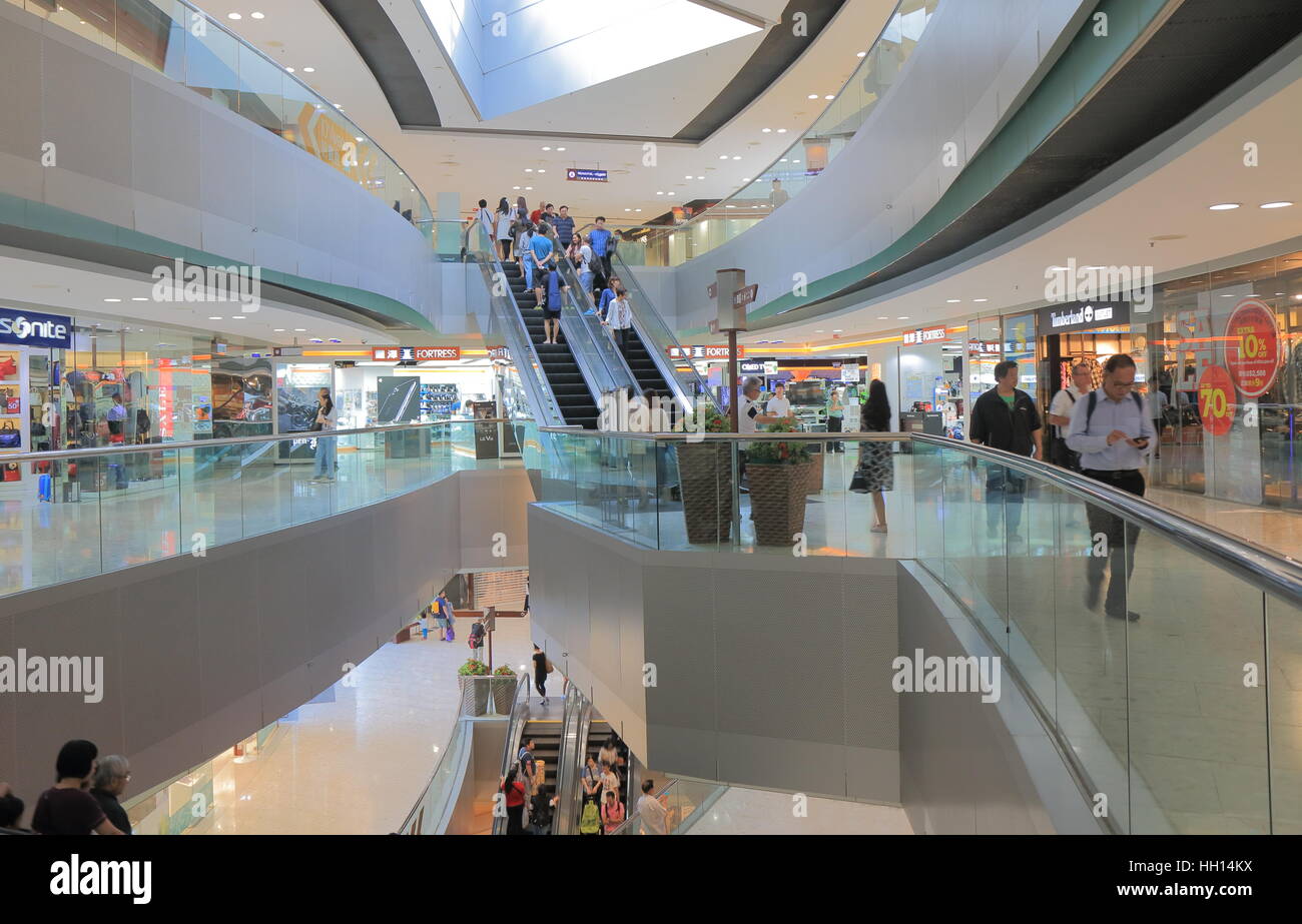 People visit Citygate outlet shopping mall in Hong Kong Stock Photo - Alamy