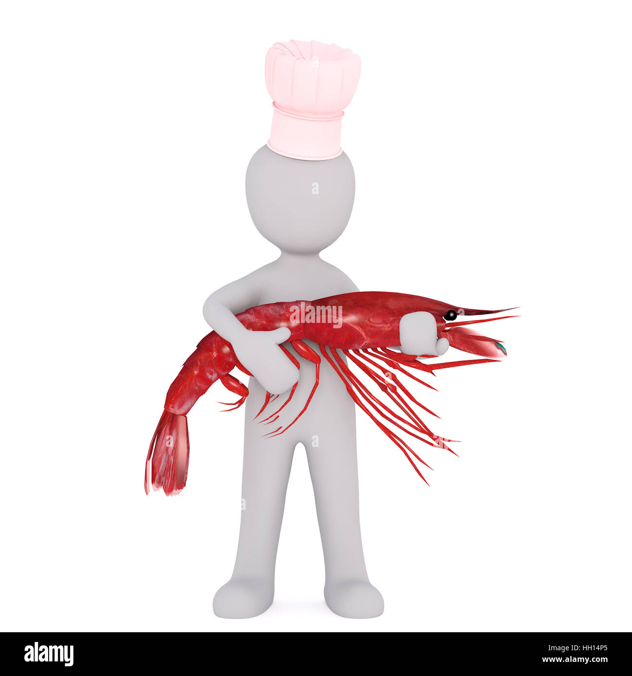 3d figure faceless cartoon man hi-res stock photography and images - Alamy