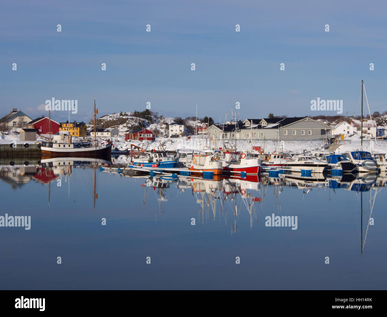 Laukvik Fishing Village High Resolution Stock Photography and Images ...
