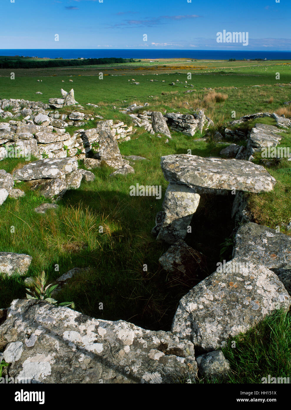 Wag of Forse, Caithness: an Iron Age long house (12m) with the remains ...