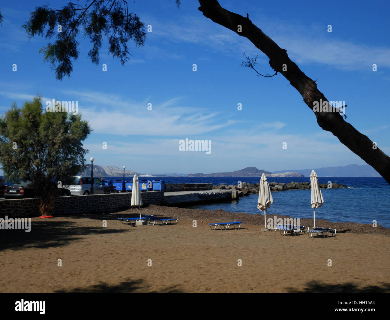 The town beach of Mandraki, Nisyros, Greece Stock Photo - Alamy