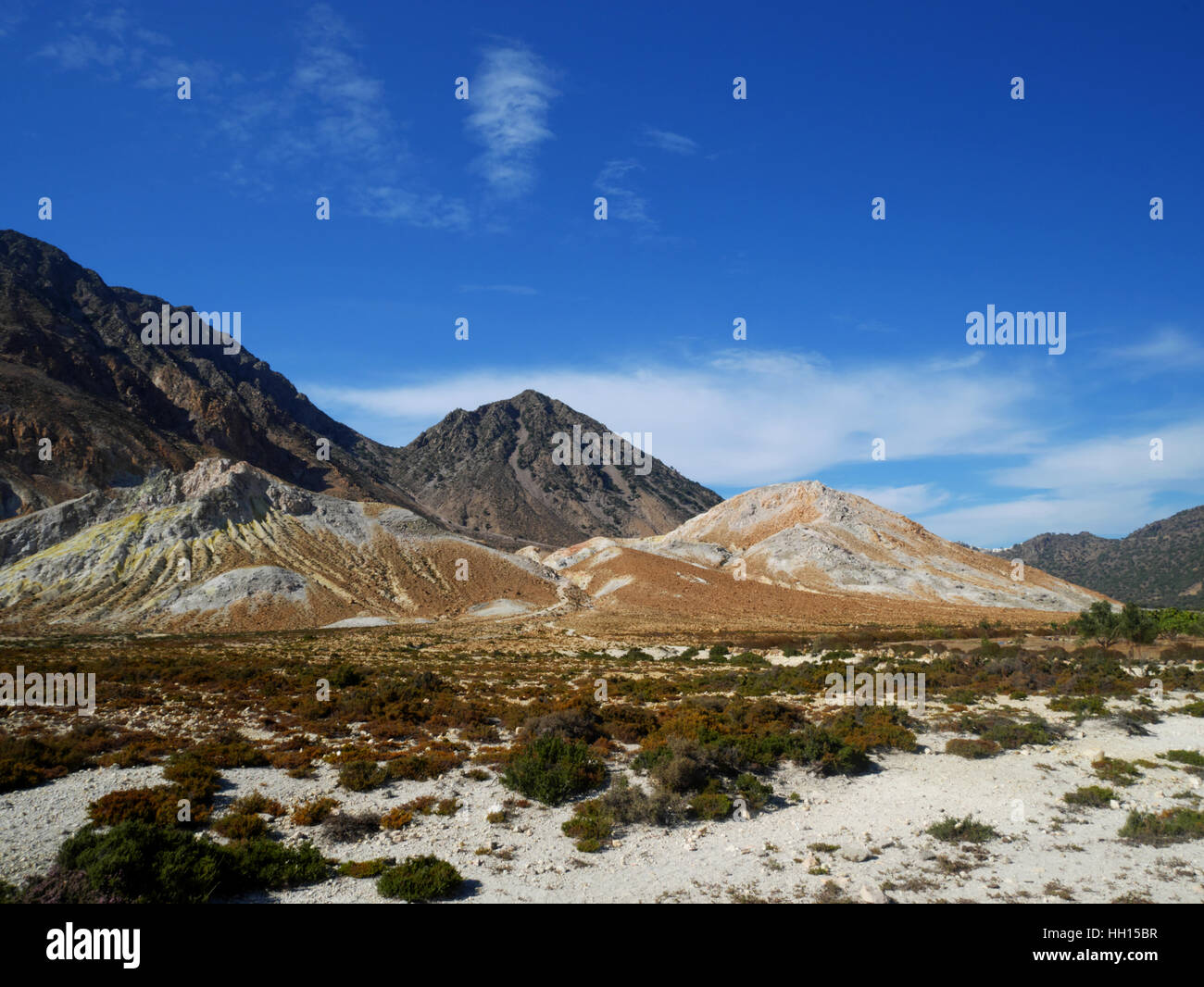 Lakki plateau, Nysiros, Greece Stock Photo - Alamy