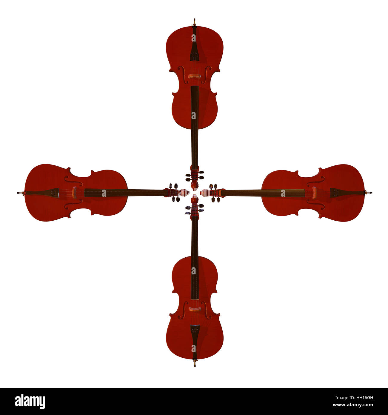 cello musical instrument 3d illustration Stock Photo - Alamy
