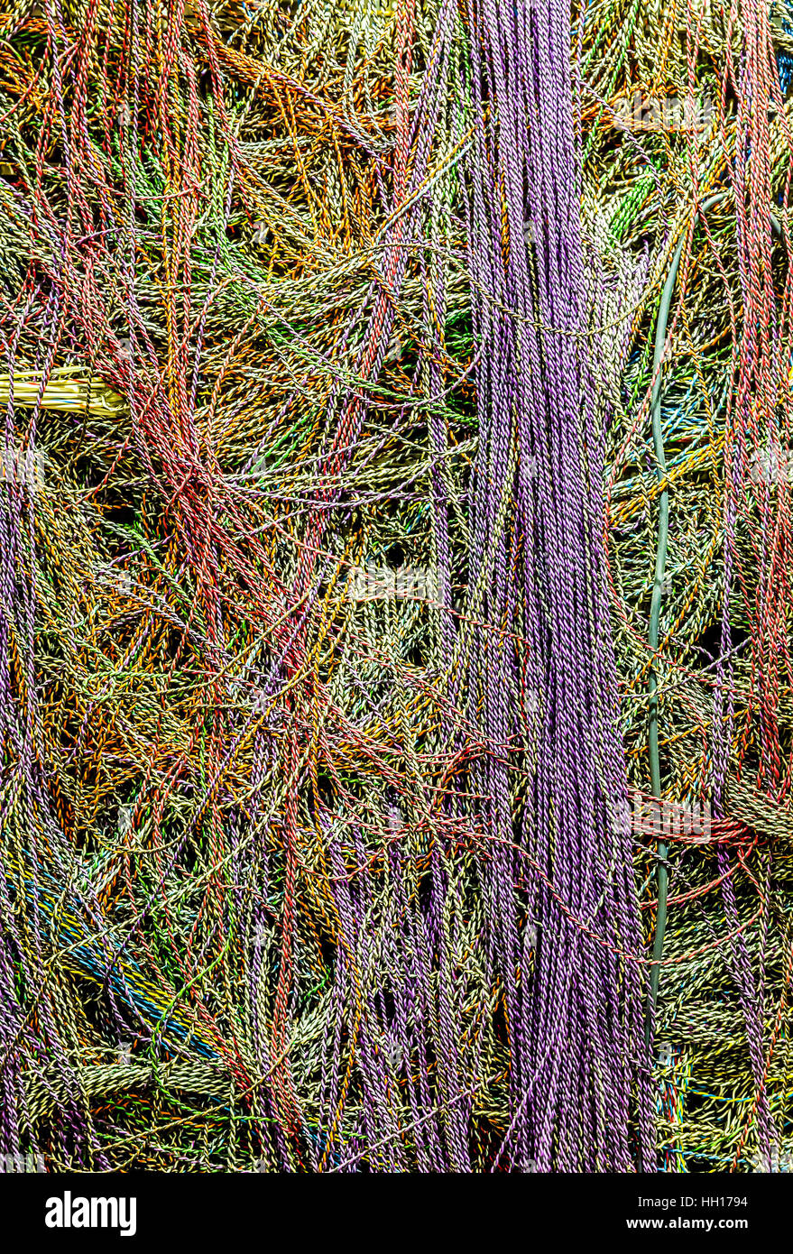 Colorful cable concept communication data hi-res stock photography and ...