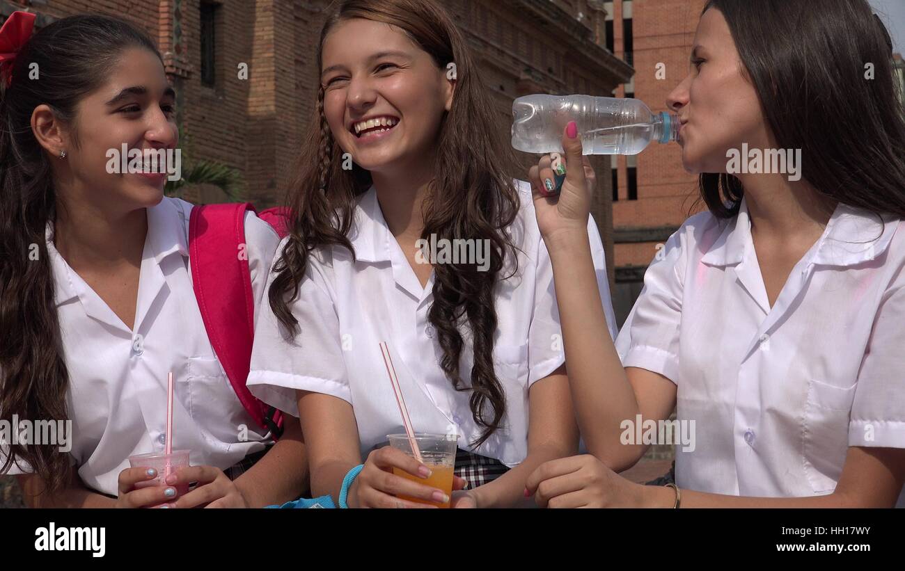 Teen Girls Socializing High Resolution Stock Photography and Images - Alamy