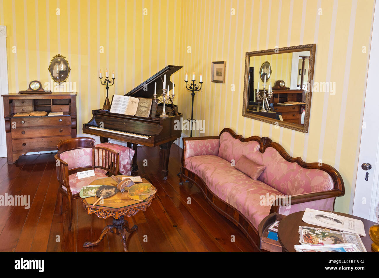 Florida, Apalachicola, Orman House, built 1838 by Thomas Orman, sitting ...