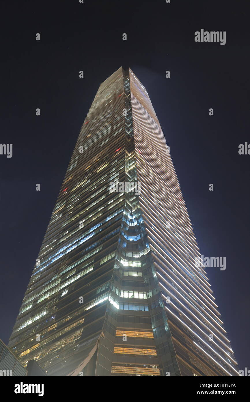 International Commerce Centre in Hong Kong. Highest indoor observation ...