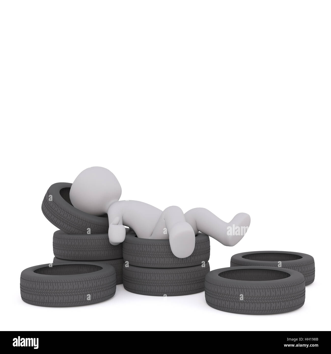 3d Figure Faceless Cartoon Character High Resolution Stock Photography ...