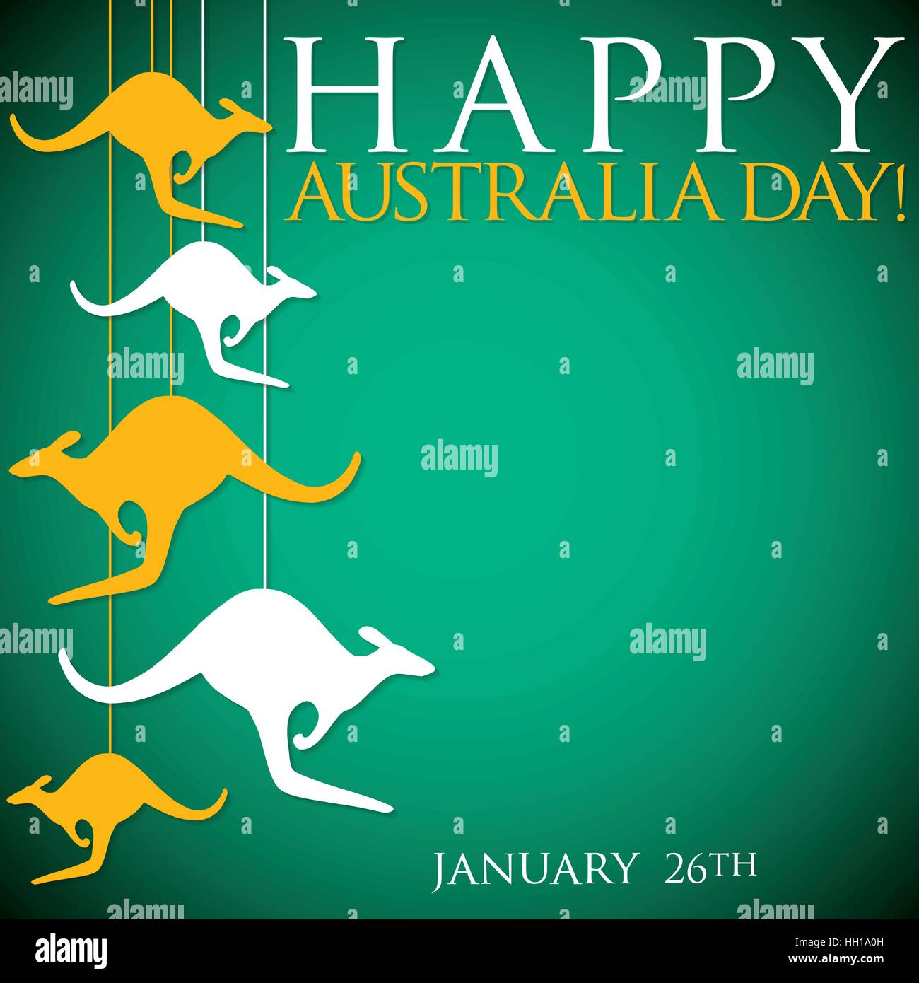 Kangaroo australian poster hi-res stock photography and images - Alamy