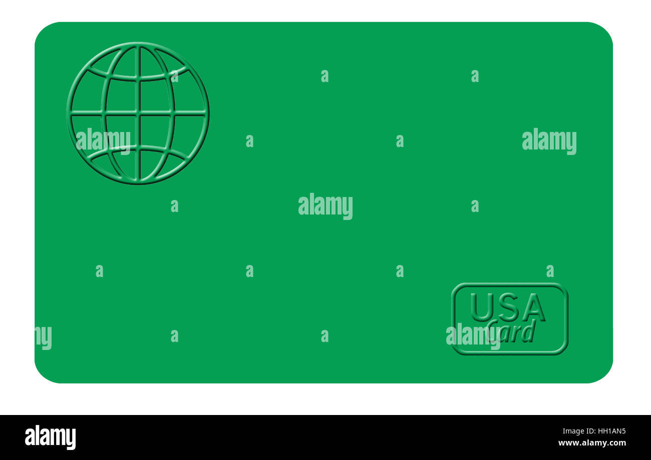 Blank debit card Cut Out Stock Images & Pictures - Alamy