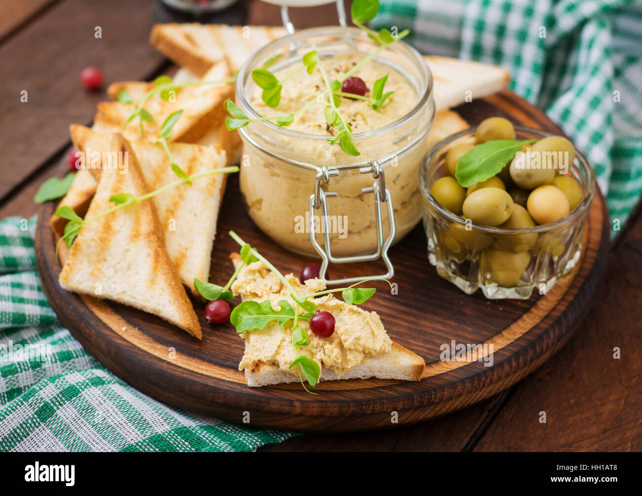 Pate chicken rillette hi-res stock photography and images - Alamy