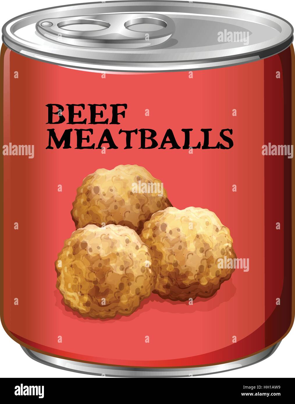 Meatballs vector vectors hi-res stock photography and images - Alamy