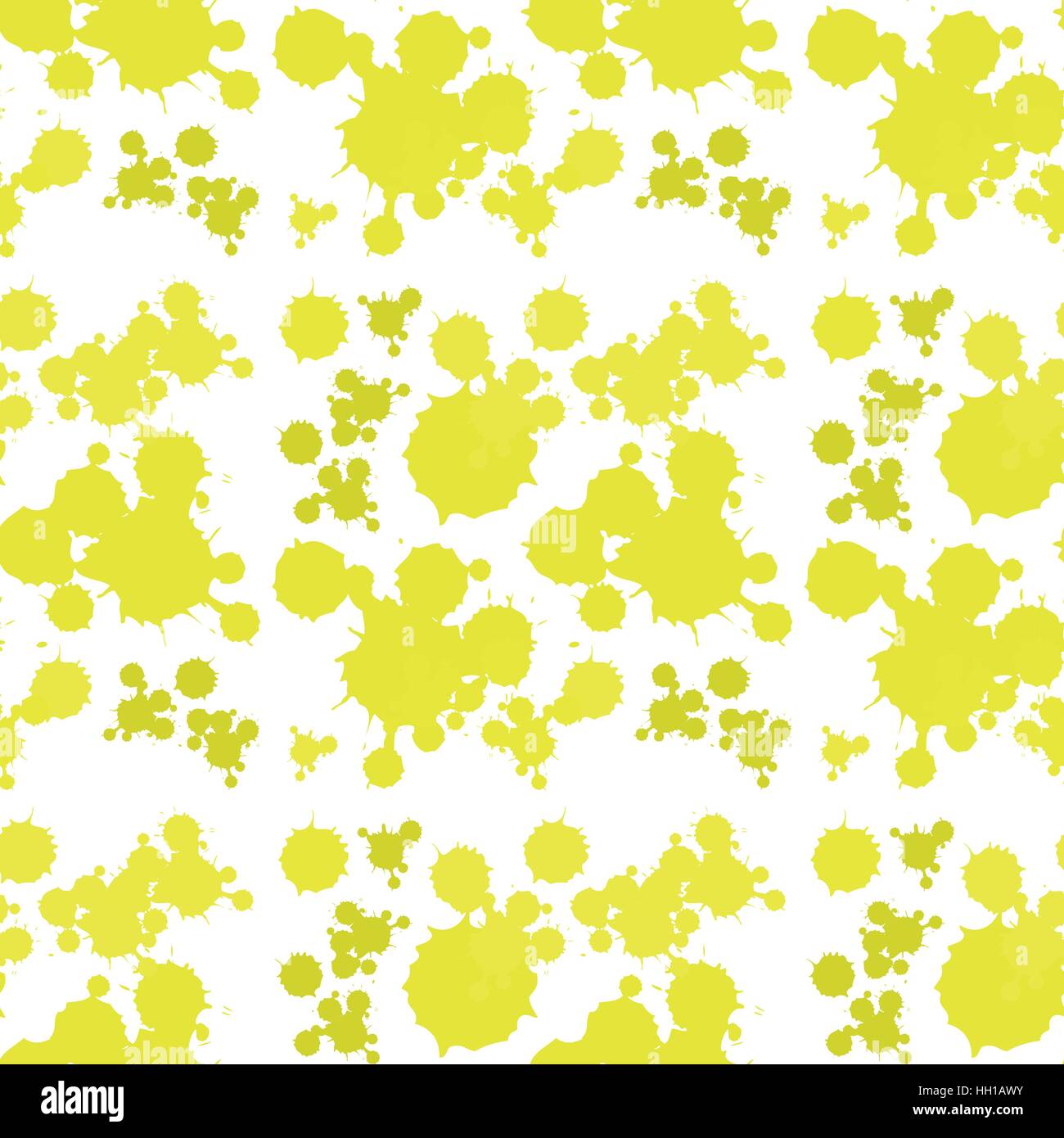 Seamless background design with yellow splash illustration Stock Vector ...
