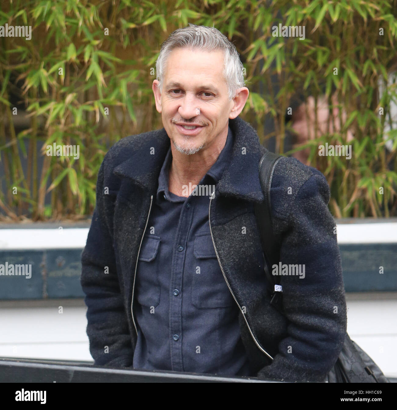 Gary Lineker outside ITV Studios Featuring: Gary Lineker Where: London ...