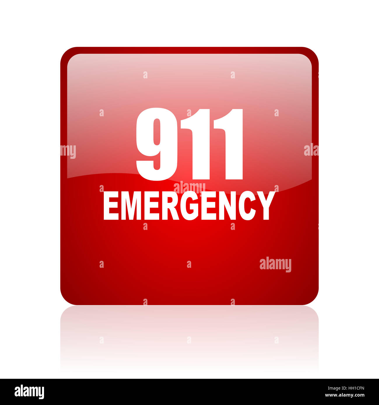 Number 911 icon hi-res stock photography and images - Alamy