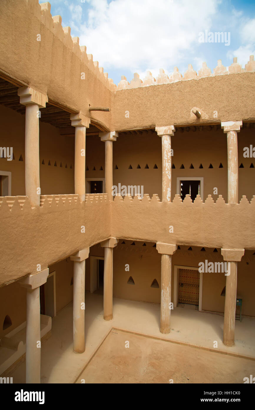 Streets of the old city Diriyah near Ar Riyadh, Kingdom of Saudi Arabia ...