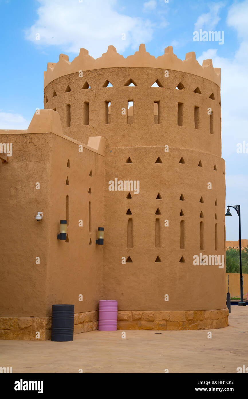Streets of the old city Diriyah near Ar Riyadh, Kingdom of Saudi Arabia ...