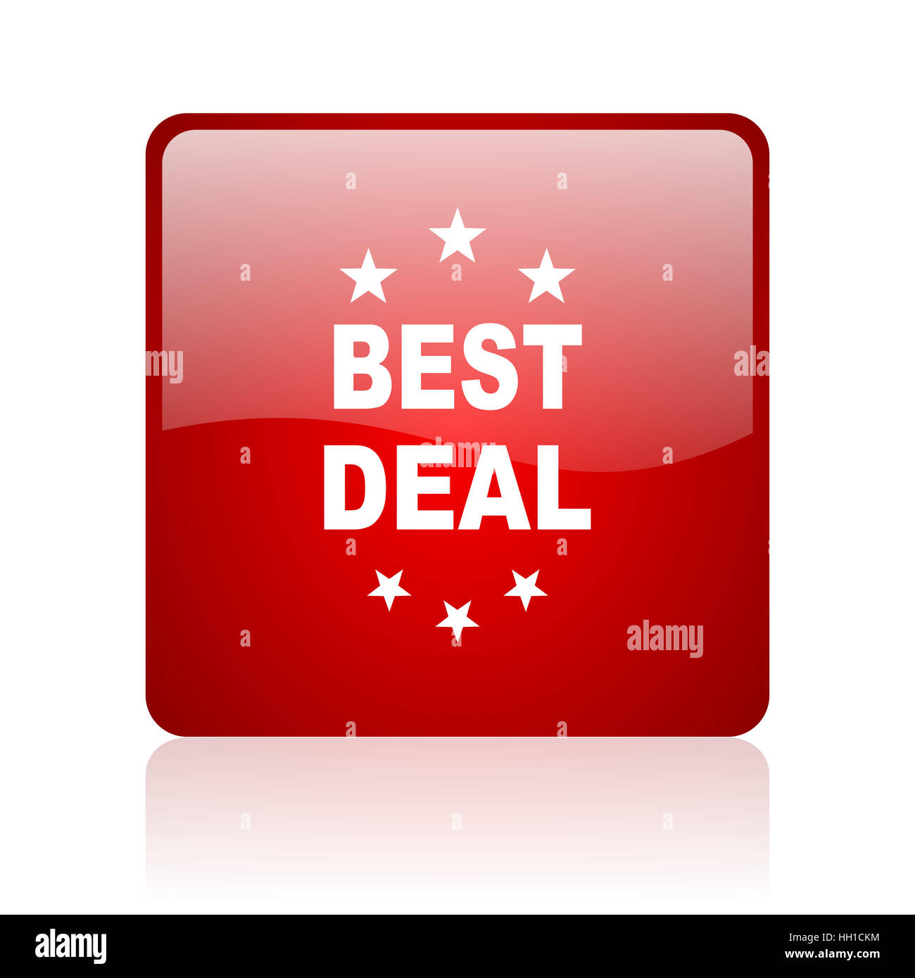 Best deal sticker square hi-res stock photography and images - Alamy