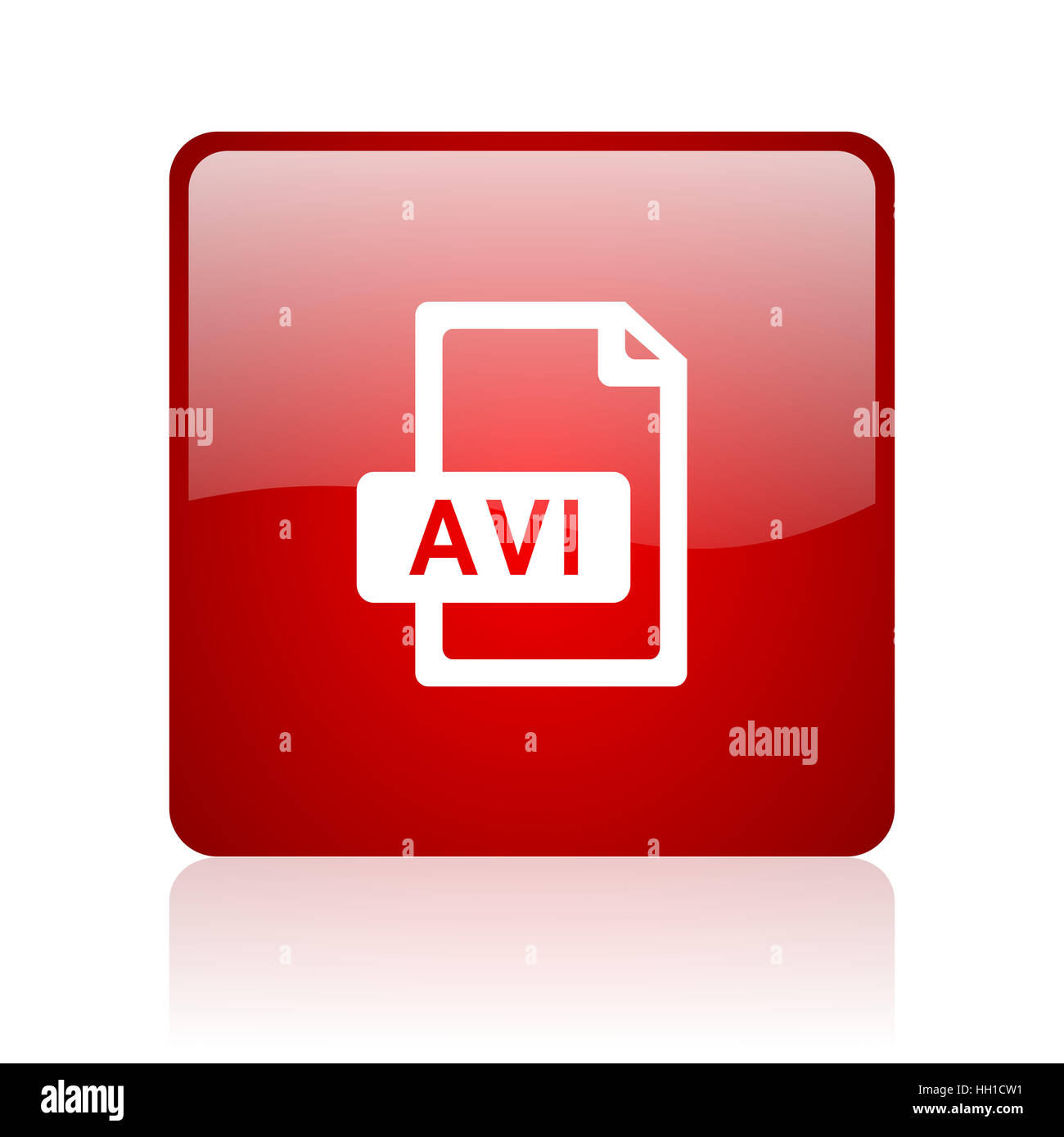 Avi file icon Cut Out Stock Images & Pictures - Alamy