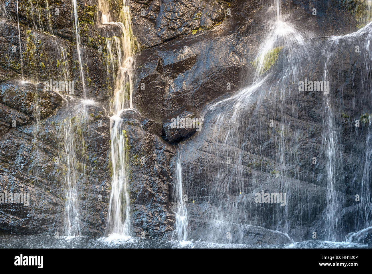 Sri Lanka: Baker's Falls in Horton Plains National Park Stock Photo - Alamy