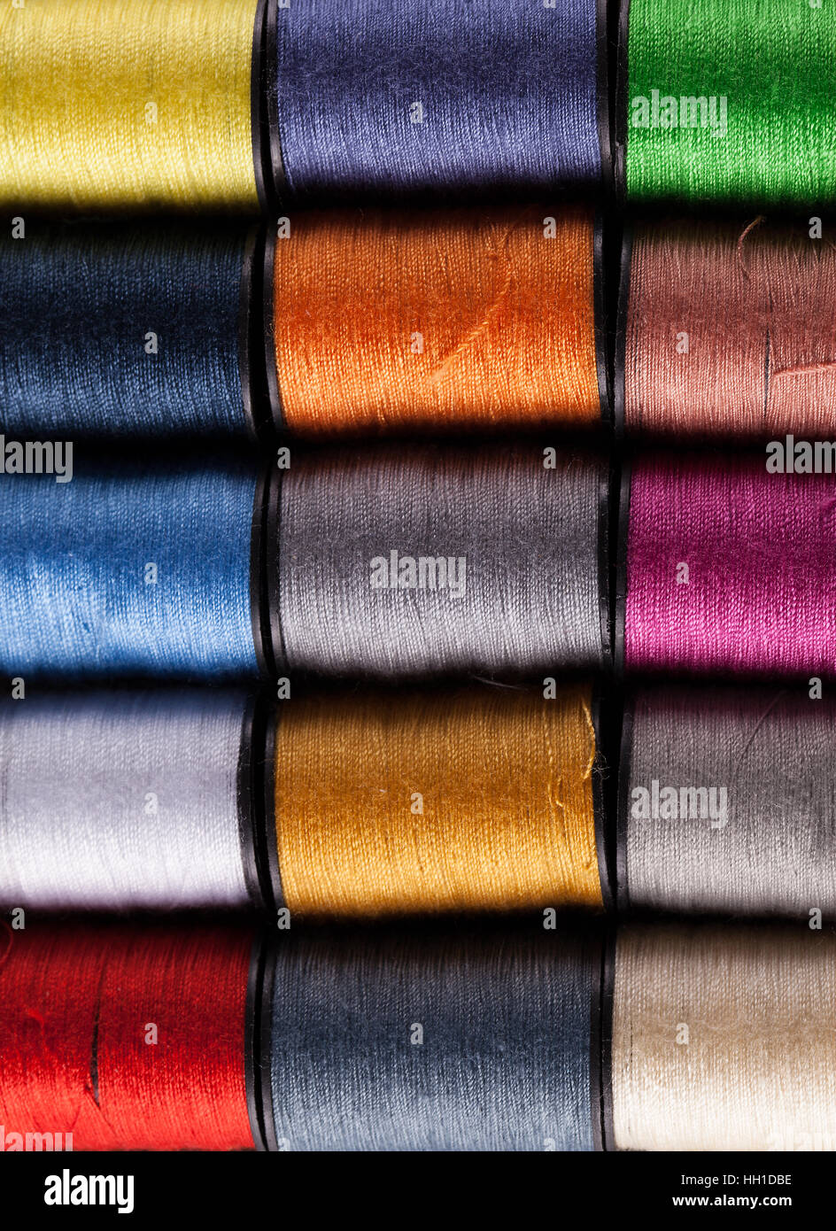 Cotton fibre colours hi-res stock photography and images - Alamy
