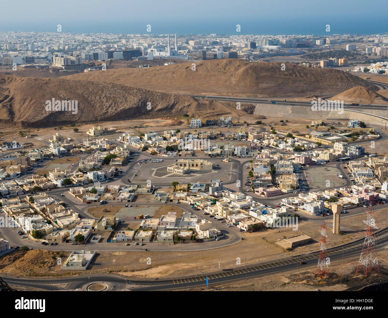 View of Muscat, Oman Stock Photo - Alamy