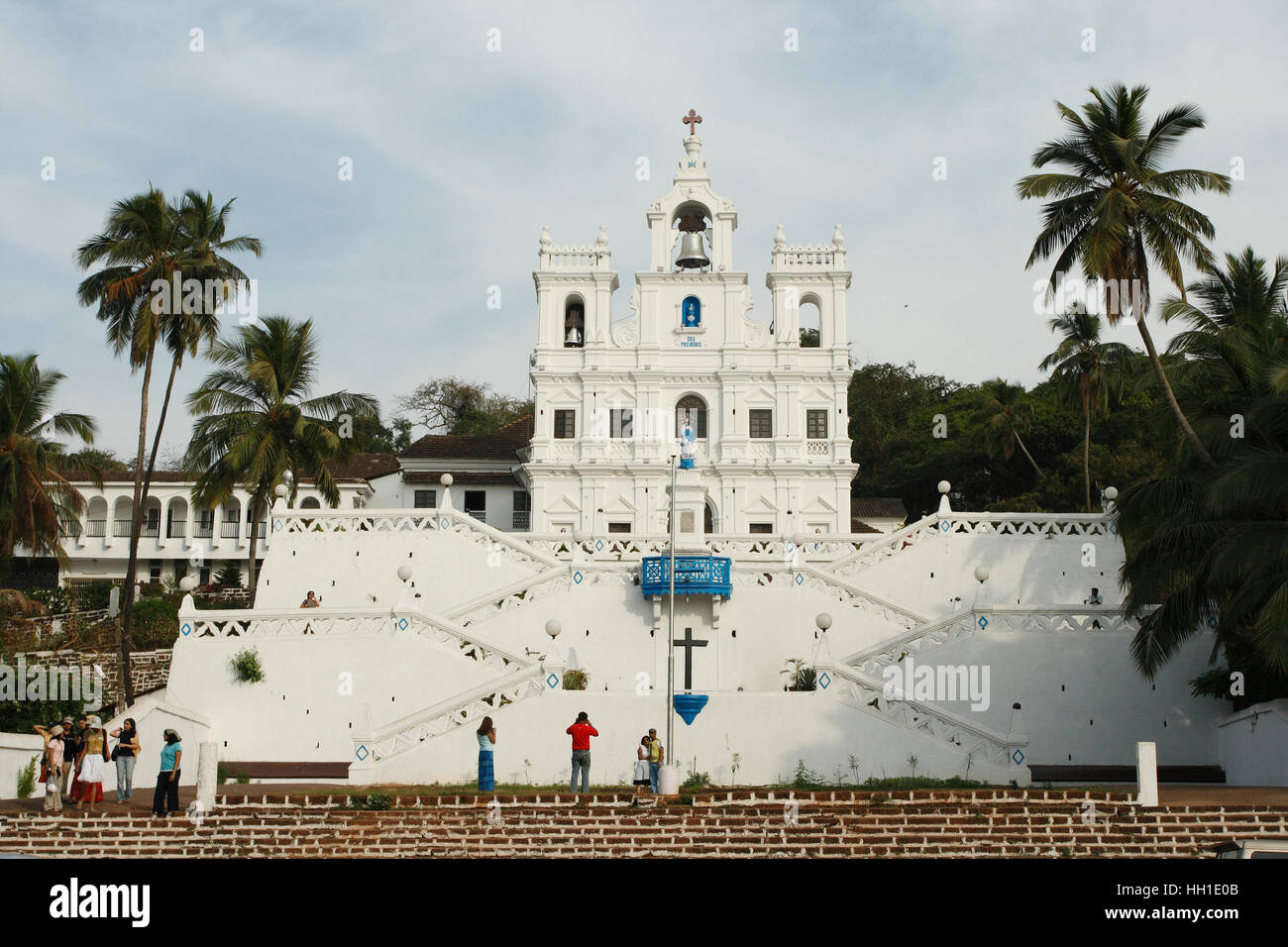 Typical portuguese baroque church Our Lady of Immaculate Conception ...