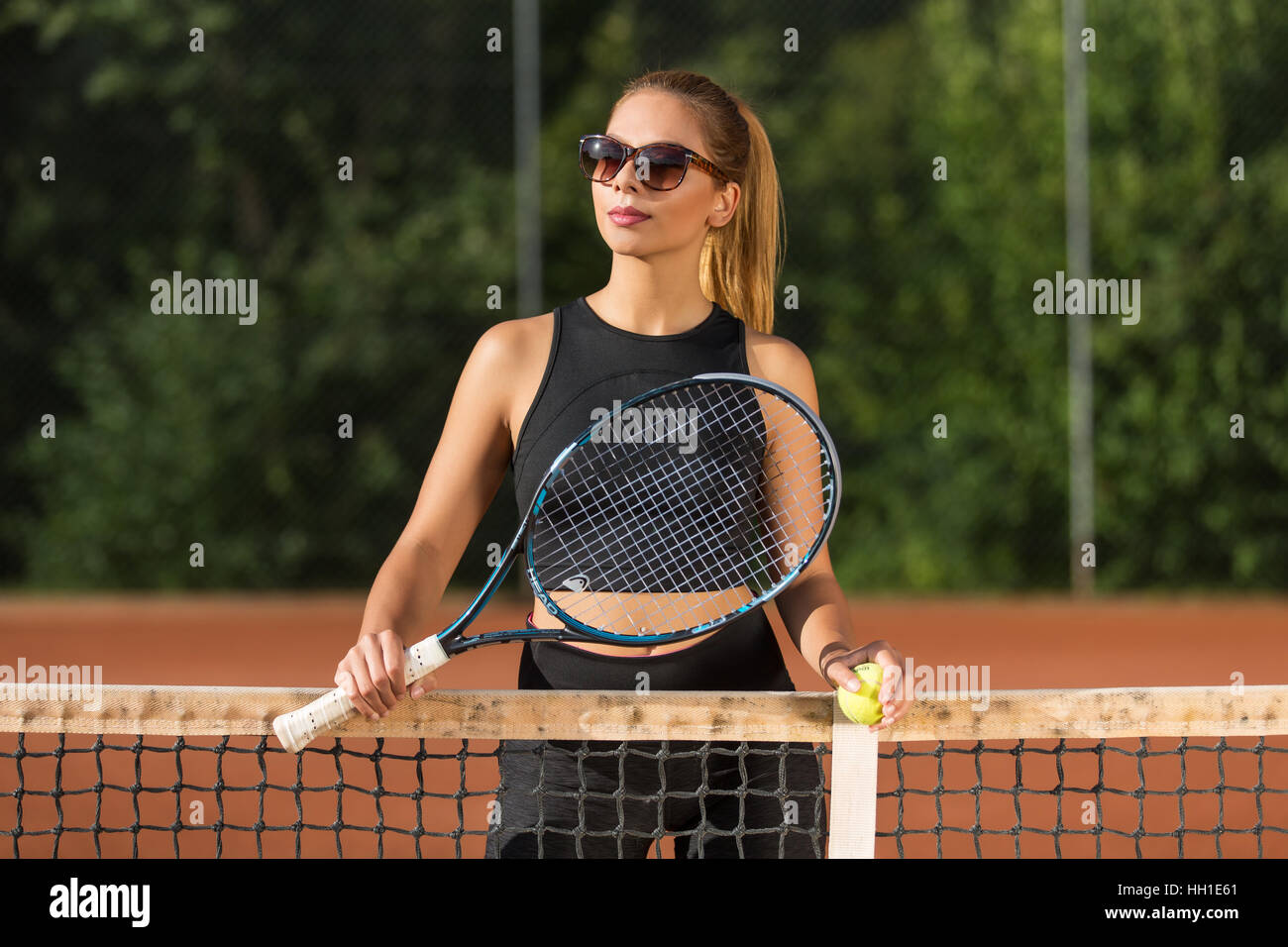Tennis court hi-res stock photography and images - Alamy