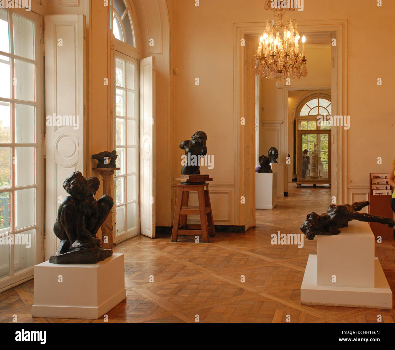 Interior Rodin Museum Paris France Stock Photo - Alamy